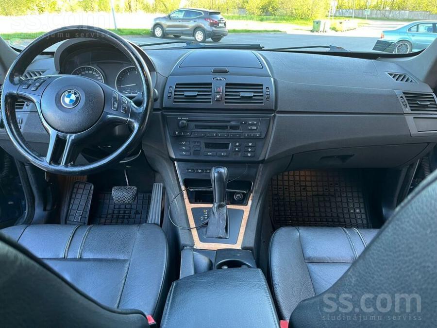Zils BMW X3 2004 Rīga, ar dzinēja tilpumu 3.00 L un nobraukumu 291 tūkst. km par 3500 €, foto 20 vietnē AUTOMOTO.COM.LV