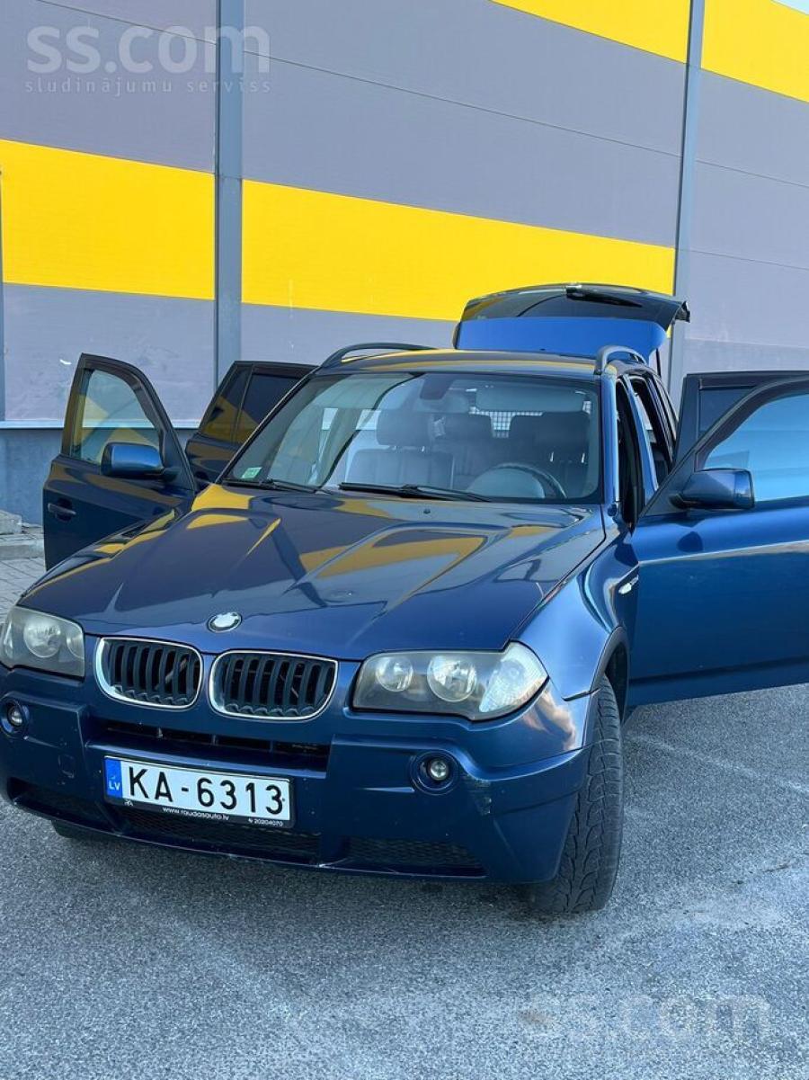 Zils BMW X3 2004 Rīga, ar dzinēja tilpumu 3.00 L un nobraukumu 291 tūkst. km par 3500 €, foto 26 vietnē AUTOMOTO.COM.LV