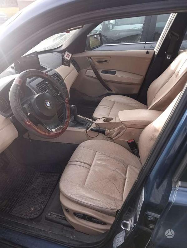 Zils BMW X3 2004 Šauļi, ar dzinēja tilpumu 2.99 L un nobraukumu 381 tūkst. km par 3700 €, foto 7 vietnē AUTOMOTO.COM.LV