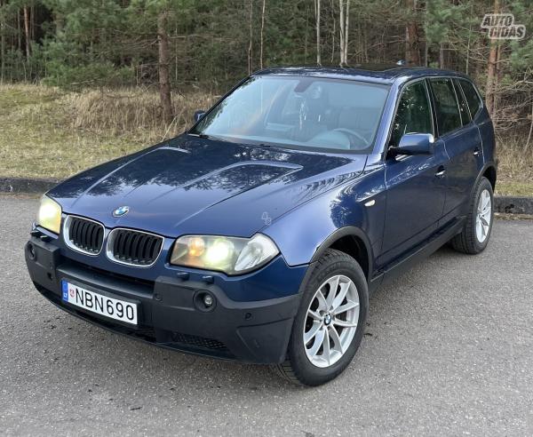 Blue BMW X3 2004 in Siauliai, with an engine capacity of 3.00 L and mileage of 340 thousand km for 3350 €, photo 2 on AUTOMOTO.COM.LV