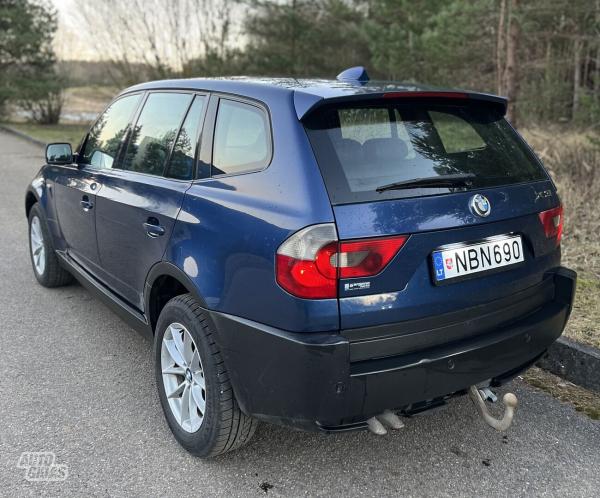 Zils BMW X3 2004 Šauļi, ar dzinēja tilpumu 3.00 L un nobraukumu 340 tūkst. km par 3333 €, foto 7 vietnē AUTOMOTO.COM.LV