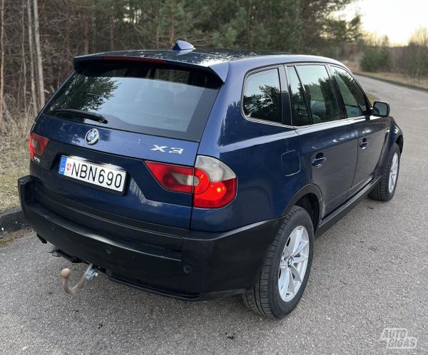 Zils BMW X3 2004 Šauļi, ar dzinēja tilpumu 3.00 L un nobraukumu 340 tūkst. km par 3333 €, foto 8 vietnē AUTOMOTO.COM.LV