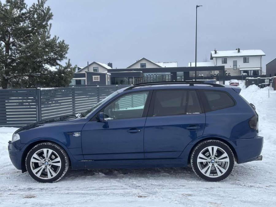 Blue BMW X3 2004 in Vilnius, with an engine capacity of 2.99 L and mileage of 350 thousand km for 3500 €, photo 2 on AUTOMOTO.COM.LV