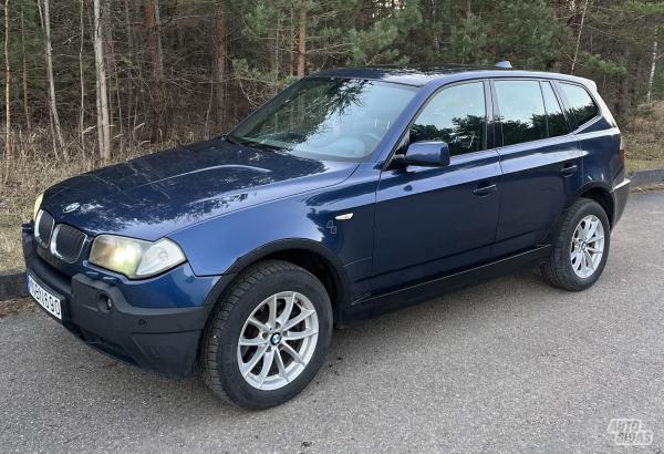 Blue BMW X3 2004 in Siauliai, with an engine capacity of 3.00 L and mileage of 340 thousand km for 3200 €, photo 3 on AUTOMOTO.COM.LV