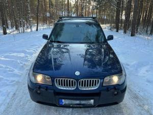 Blue BMW X3 2004 in Vilnius, with an engine capacity of 0.30 L and mileage of 350 thousand km for 3350 €, photo 3 on AUTOMOTO.COM.LV