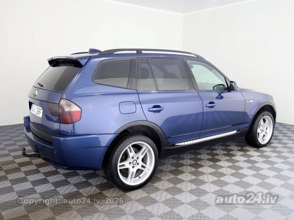 Zils BMW X3 2004 Tallina, ar dzinēja tilpumu 3.00 L un nobraukumu 355 tūkst. km par 2999 €, foto 3 vietnē AUTOMOTO.COM.LV