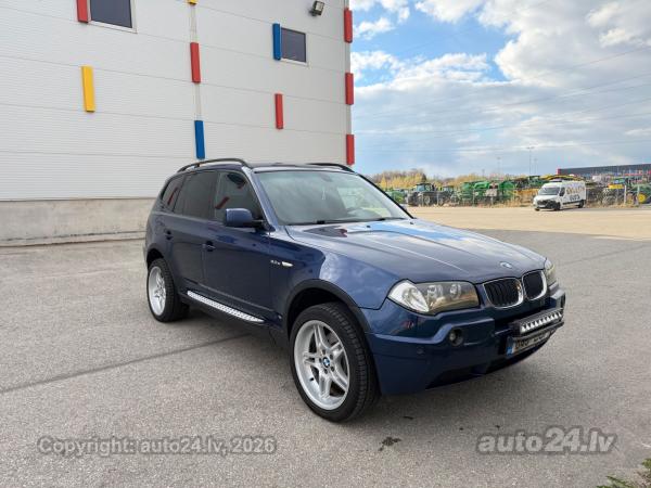 Синий БМВ Х3 2004 в Тарту, объемом двигателя 3.00 л и пробегом 355 тыс. км за 4700 €, фото 1 на AUTOMOTO.COM.LV