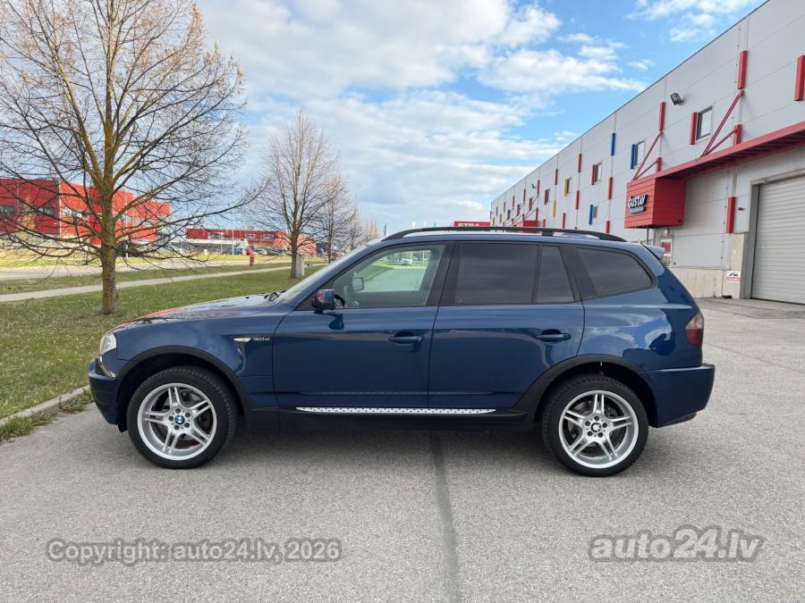 Blue BMW X3 2004 in Tartu, with an engine capacity of 3.00 L and mileage of 355 thousand km for 4700 €, photo 6 on AUTOMOTO.COM.LV