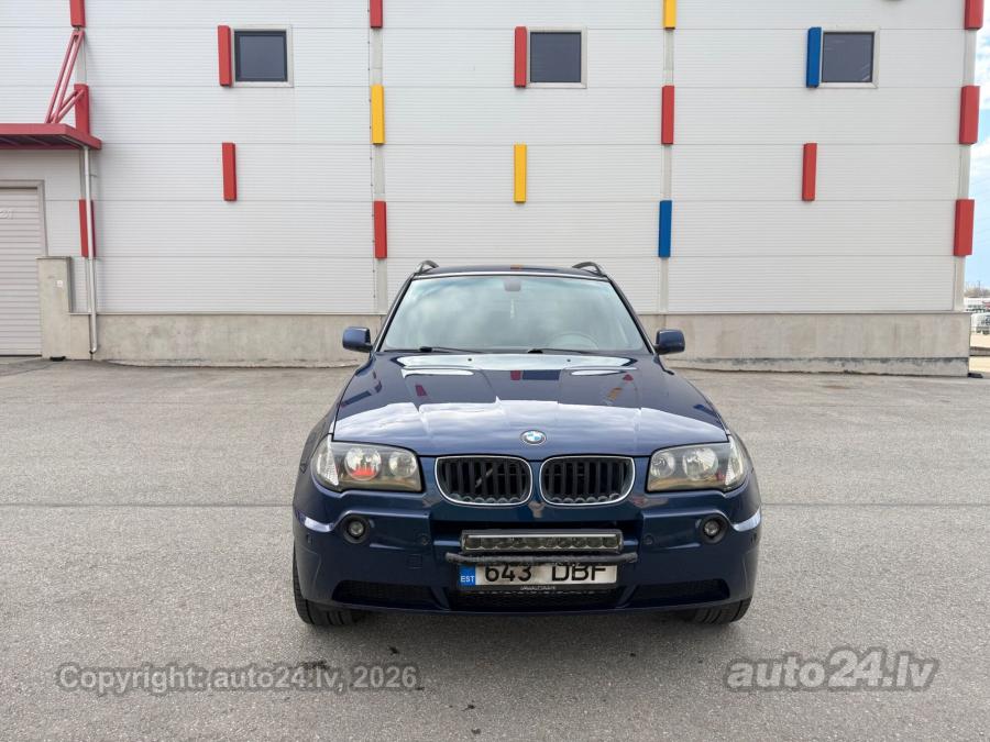 Blue BMW X3 2004 in Tartu, with an engine capacity of 3.00 L and mileage of 355 thousand km for 4700 €, photo 8 on AUTOMOTO.COM.LV