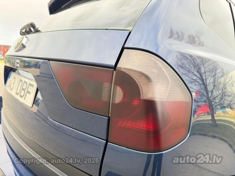 Blue BMW X3 2004 in Tartu, with an engine capacity of 3.00 L and mileage of 355 thousand km for 4700 €, photo 14 on AUTOMOTO.COM.LV