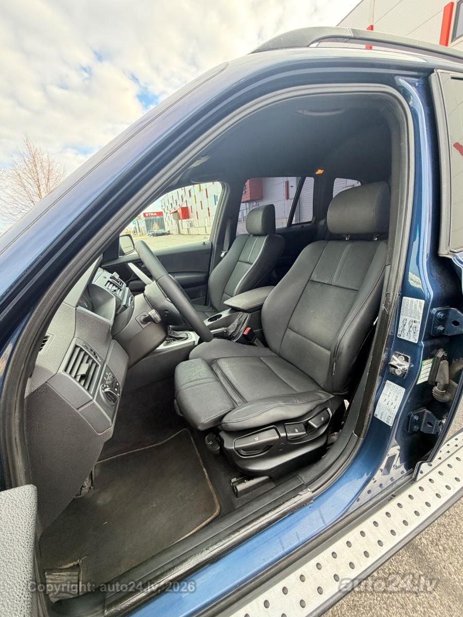 Blue BMW X3 2004 in Tartu, with an engine capacity of 3.00 L and mileage of 355 thousand km for 4700 €, photo 17 on AUTOMOTO.COM.LV