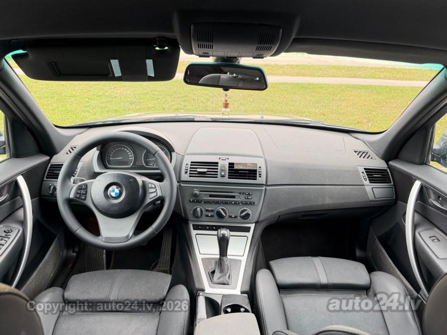 Blue BMW X3 2004 in Tartu, with an engine capacity of 3.00 L and mileage of 355 thousand km for 4700 €, photo 22 on AUTOMOTO.COM.LV