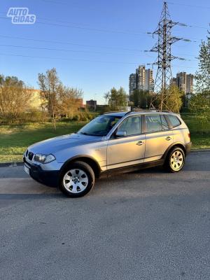Blue BMW X3 2004 in Vilnius, with an engine capacity of 3.00 L and mileage of 417 thousand km for 2999 €, photo  on AUTOMOTO.COM.LV
