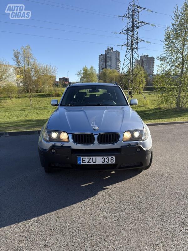 Zils BMW X3 2004 Viļņa, ar dzinēja tilpumu 3.00 L un nobraukumu 417 tūkst. km par 2999 €, foto 2 vietnē AUTOMOTO.COM.LV