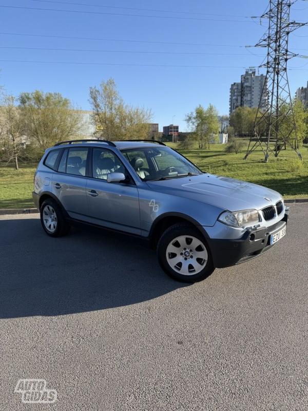 Zils BMW X3 2004 Viļņa, ar dzinēja tilpumu 3.00 L un nobraukumu 417 tūkst. km par 2999 €, foto 3 vietnē AUTOMOTO.COM.LV