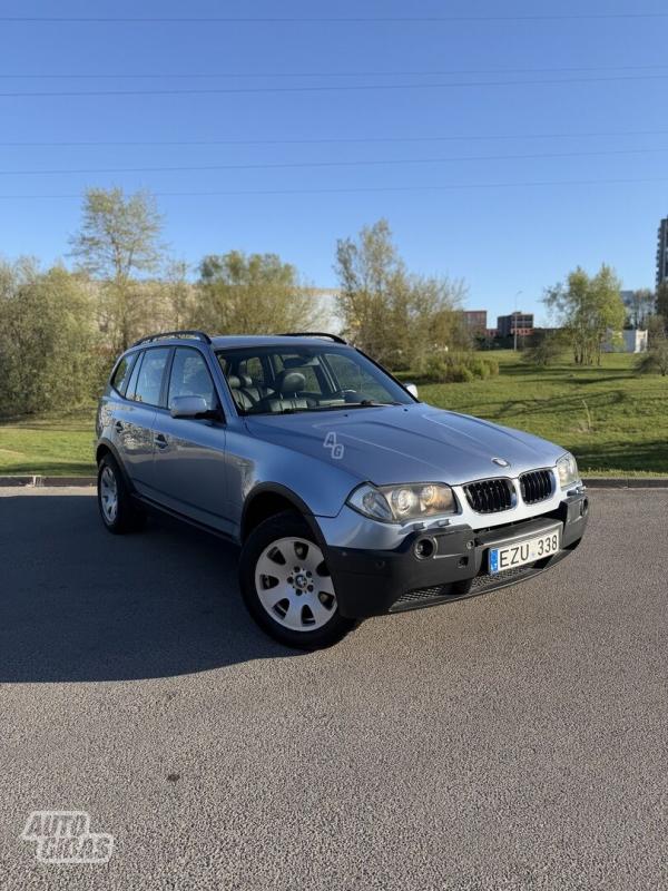 Zils BMW X3 2004 Viļņa, ar dzinēja tilpumu 3.00 L un nobraukumu 417 tūkst. km par 2999 €, foto 5 vietnē AUTOMOTO.COM.LV