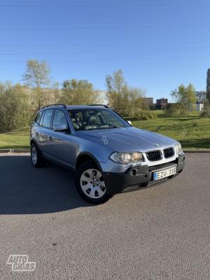 Blue BMW X3 2004 in Vilnius, with an engine capacity of 3.00 L and mileage of 417 thousand km for 2999 €, photo 6 on AUTOMOTO.COM.LV