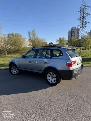Blue BMW X3 2004 in Vilnius, with an engine capacity of 3.00 L and mileage of 417 thousand km for 2999 €, photo 8 on AUTOMOTO.COM.LV