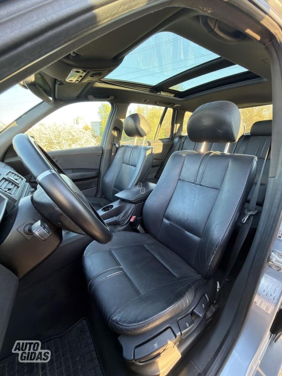 Blue BMW X3 2004 in Vilnius, with an engine capacity of 3.00 L and mileage of 417 thousand km for 2999 €, photo 14 on AUTOMOTO.COM.LV