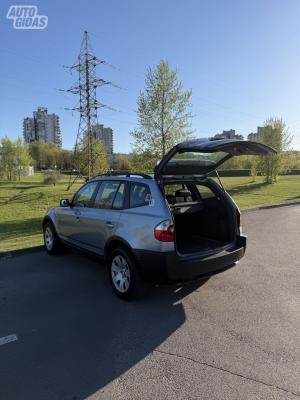 Blue BMW X3 2004 in Vilnius, with an engine capacity of 3.00 L and mileage of 417 thousand km for 2999 €, photo 16 on AUTOMOTO.COM.LV