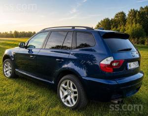 Blue BMW X3 2004 in Riga, with an engine capacity of 3.00 L and mileage of 366 thousand km for 5500 €, photo 3 on AUTOMOTO.COM.LV