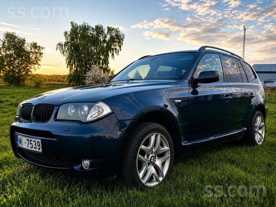 Blue BMW X3 2004 in Riga, with an engine capacity of 3.00 L and mileage of 366 thousand km for 5500 €, photo 4 on AUTOMOTO.COM.LV