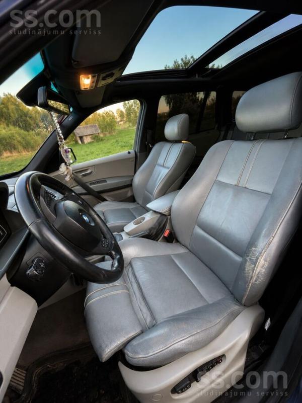 Blue BMW X3 2004 in Riga, with an engine capacity of 3.00 L and mileage of 366 thousand km for 5500 €, photo 4 on AUTOMOTO.COM.LV