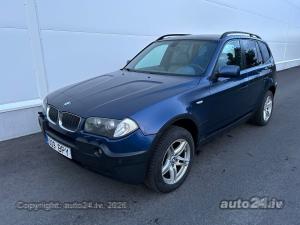 Zils BMW X3 2004 Tallina, ar dzinēja tilpumu 3.00 L un nobraukumu 313 tūkst. km par 4200 €, foto  vietnē AUTOMOTO.COM.LV
