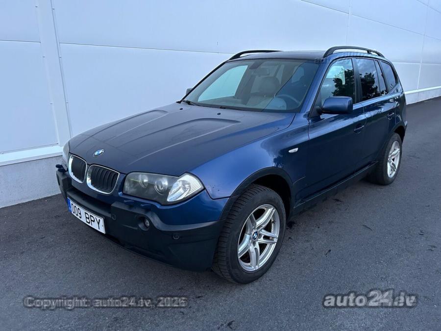 Zils BMW X3 2004 Tallina, ar dzinēja tilpumu 3.00 L un nobraukumu 313 tūkst. km par 4200 €, foto 1 vietnē AUTOMOTO.COM.LV