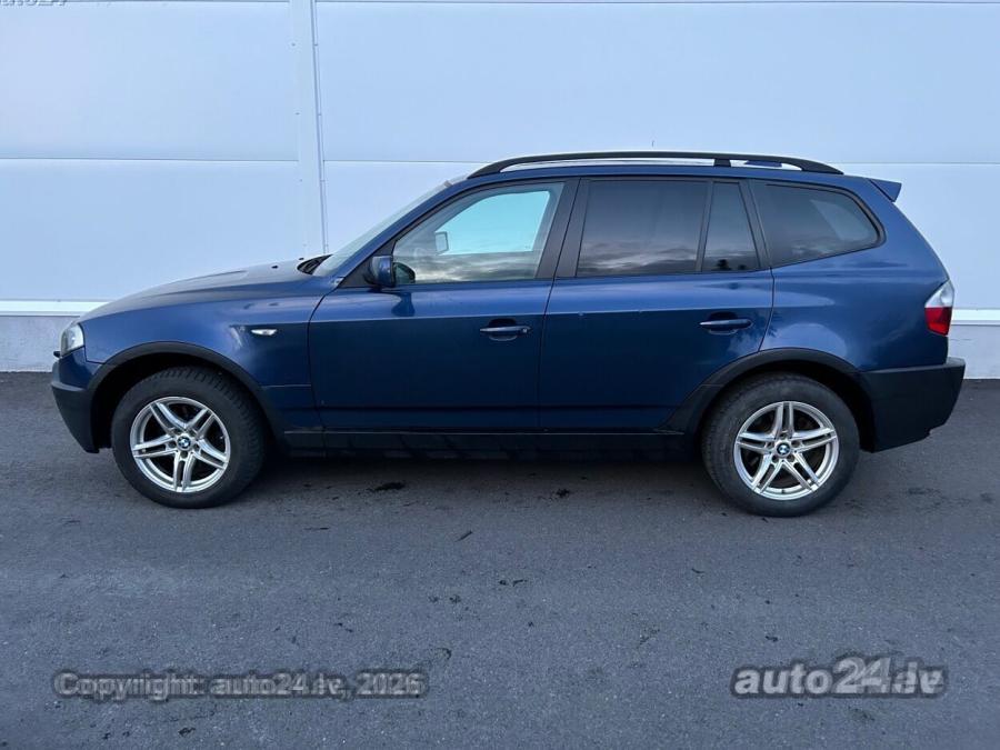Zils BMW X3 2004 Tallina, ar dzinēja tilpumu 3.00 L un nobraukumu 313 tūkst. km par 4200 €, foto 3 vietnē AUTOMOTO.COM.LV