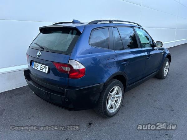 Blue BMW X3 2004 in Tallinn, with an engine capacity of 3.00 L and mileage of 313 thousand km for 4200 €, photo 4 on AUTOMOTO.COM.LV