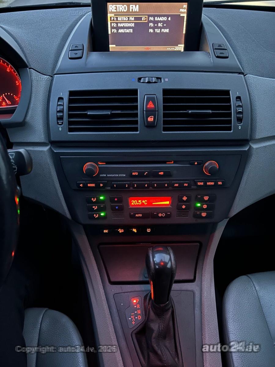 Zils BMW X3 2004 Tallina, ar dzinēja tilpumu 3.00 L un nobraukumu 313 tūkst. km par 4200 €, foto 10 vietnē AUTOMOTO.COM.LV