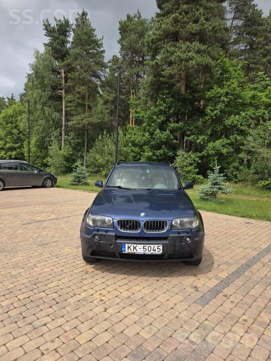 Zils BMW X3 2004 Rīga, ar dzinēja tilpumu 3.00 L un nobraukumu 462 tūkst. km par 3850 €, foto 3 vietnē AUTOMOTO.COM.LV