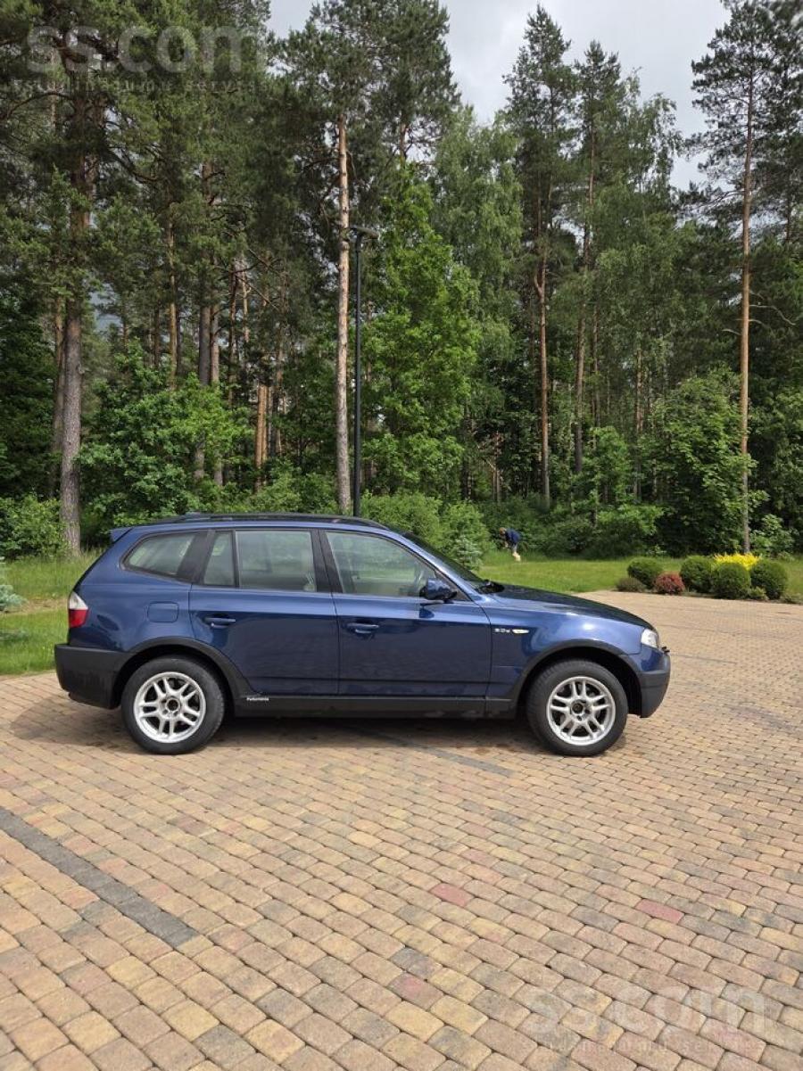 Zils BMW X3 2004 Rīga, ar dzinēja tilpumu 3.00 L un nobraukumu 462 tūkst. km par 3850 €, foto 5 vietnē AUTOMOTO.COM.LV
