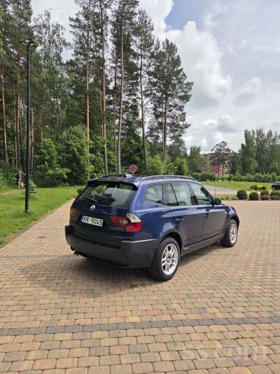 Zils BMW X3 2004 Rīga, ar dzinēja tilpumu 3.00 L un nobraukumu 462 tūkst. km par 3850 €, foto 6 vietnē AUTOMOTO.COM.LV