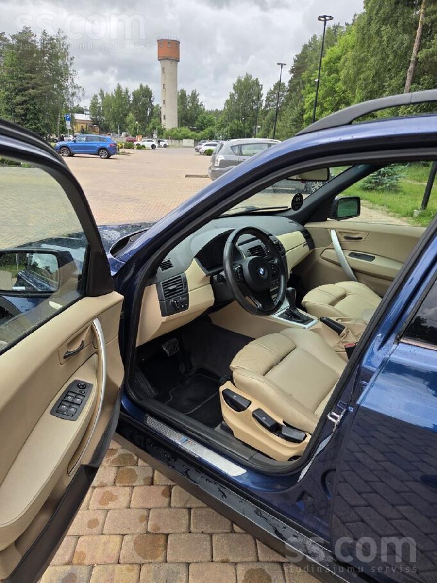 Zils BMW X3 2004 Rīga, ar dzinēja tilpumu 3.00 L un nobraukumu 462 tūkst. km par 3850 €, foto 9 vietnē AUTOMOTO.COM.LV