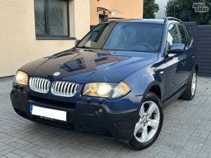 Blue BMW X3 2004 in Kaunas, with an engine capacity of 3.00 L and mileage of 380 thousand km for 2500 €, photo 6 on AUTOMOTO.COM.LV