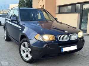 Blue BMW X3 2004 in Kaunas, with an engine capacity of 3.00 L and mileage of 380 thousand km for 2500 €, photo 8 on AUTOMOTO.COM.LV