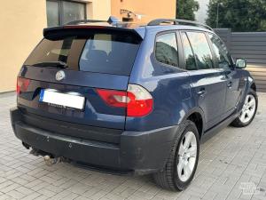 Blue BMW X3 2004 in Kaunas, with an engine capacity of 3.00 L and mileage of 380 thousand km for 2500 €, photo 9 on AUTOMOTO.COM.LV