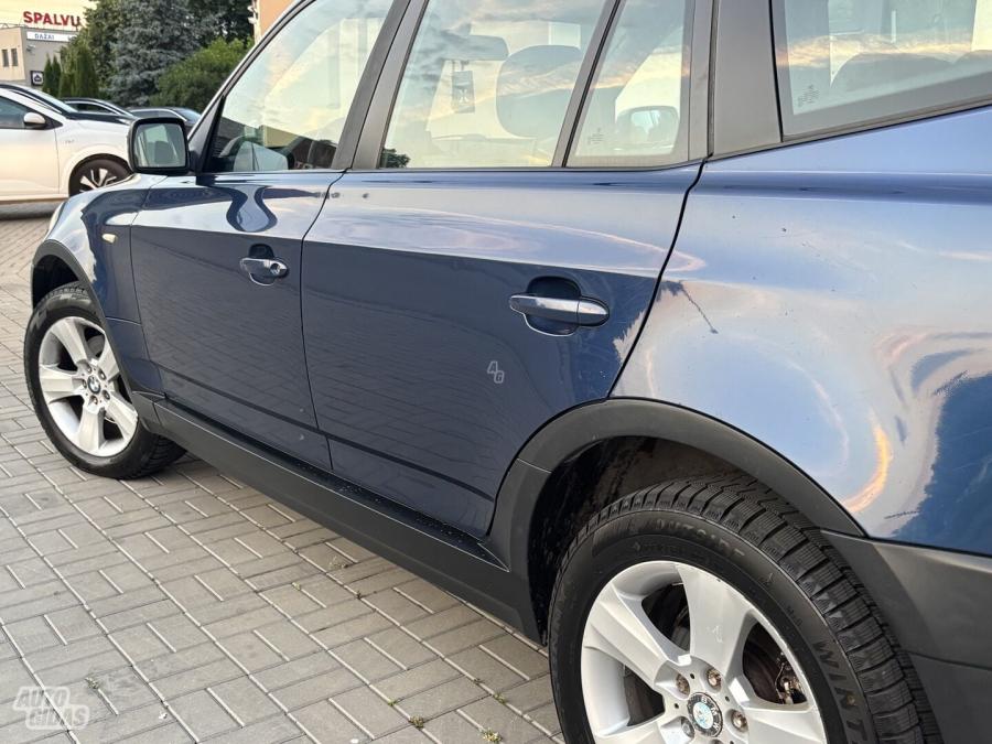 Blue BMW X3 2004 in Kaunas, with an engine capacity of 3.00 L and mileage of 380 thousand km for 2500 €, photo 11 on AUTOMOTO.COM.LV