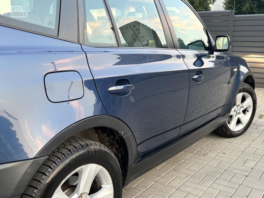 Blue BMW X3 2004 in Kaunas, with an engine capacity of 3.00 L and mileage of 380 thousand km for 2500 €, photo 12 on AUTOMOTO.COM.LV