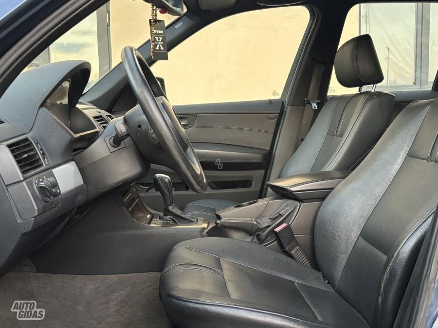 Blue BMW X3 2004 in Kaunas, with an engine capacity of 3.00 L and mileage of 380 thousand km for 2500 €, photo 13 on AUTOMOTO.COM.LV