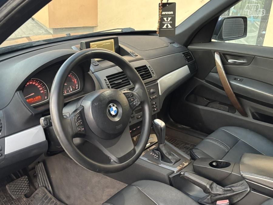 Blue BMW X3 2004 in Kaunas, with an engine capacity of 3.00 L and mileage of 380 thousand km for 2500 €, photo 14 on AUTOMOTO.COM.LV