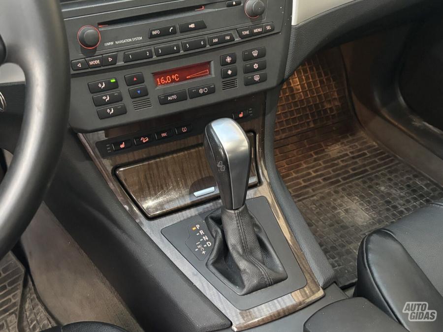 Blue BMW X3 2004 in Kaunas, with an engine capacity of 3.00 L and mileage of 380 thousand km for 2500 €, photo 17 on AUTOMOTO.COM.LV