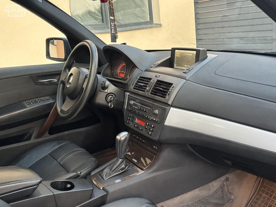 Blue BMW X3 2004 in Kaunas, with an engine capacity of 3.00 L and mileage of 380 thousand km for 2500 €, photo 22 on AUTOMOTO.COM.LV