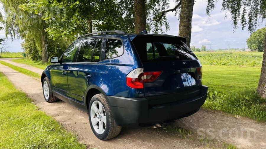 Zils BMW X3 2004 Bauska, ar dzinēja tilpumu 3.00 L un nobraukumu 0 tūkst. km par 2650 €, foto 5 vietnē AUTOMOTO.COM.LV