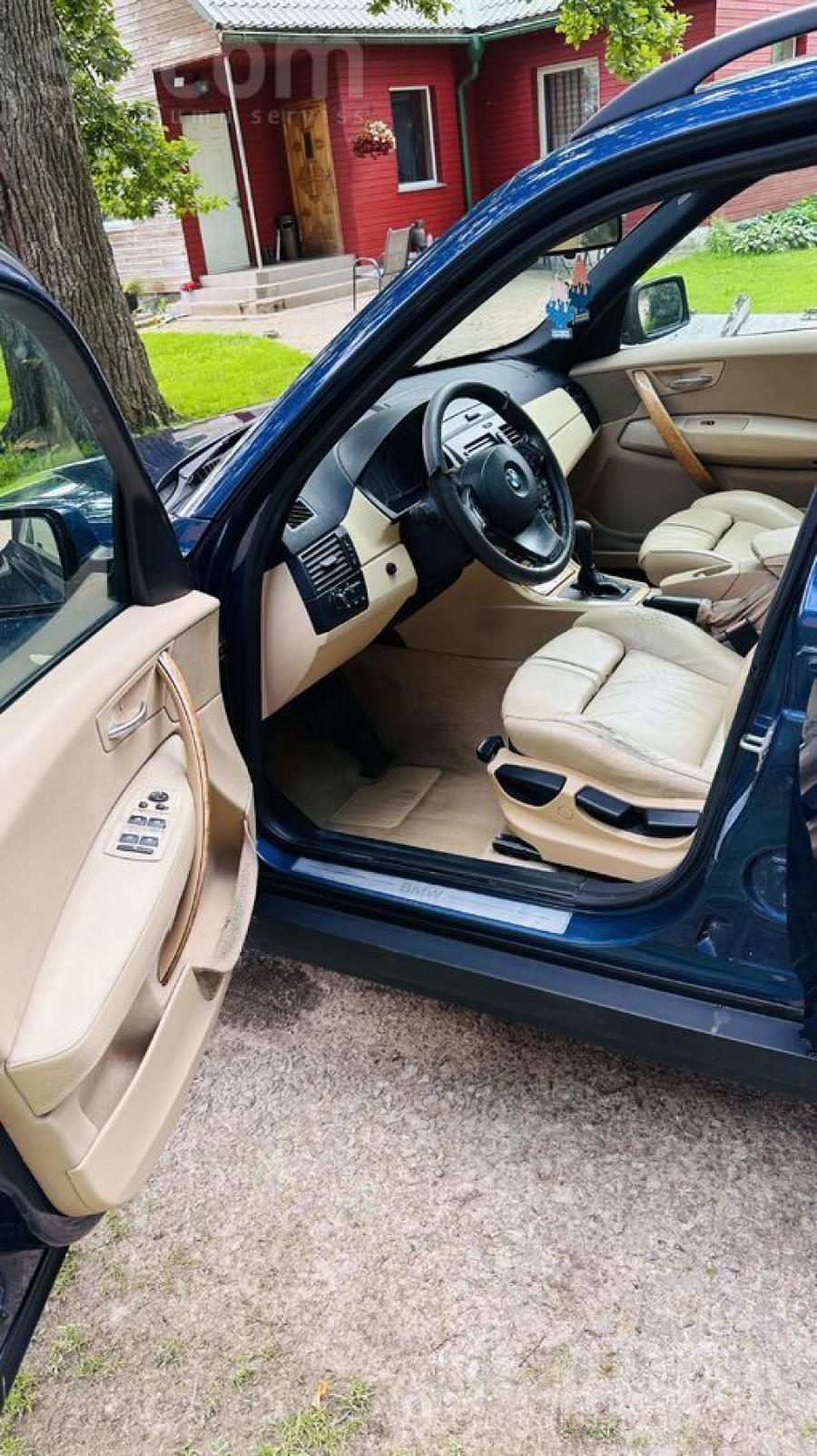 Zils BMW X3 2004 Bauska, ar dzinēja tilpumu 3.00 L un nobraukumu 0 tūkst. km par 2650 €, foto 10 vietnē AUTOMOTO.COM.LV