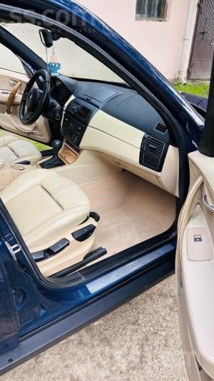 Zils BMW X3 2004 Bauska, ar dzinēja tilpumu 3.00 L un nobraukumu 0 tūkst. km par 2650 €, foto 14 vietnē AUTOMOTO.COM.LV