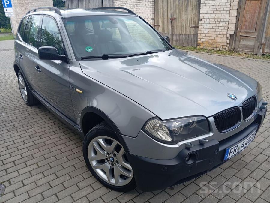 Blue BMW X3 2004 in Riga, with an engine capacity of 3.00 L and mileage of 325 thousand km for 2490 €, photo 4 on AUTOMOTO.COM.LV