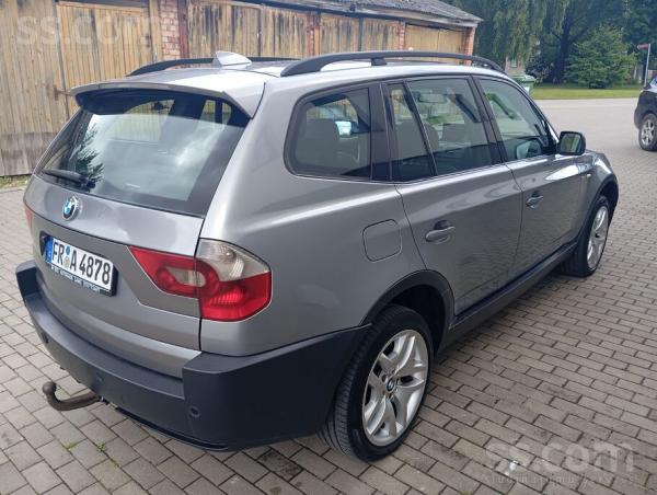 Blue BMW X3 2004 in Riga, with an engine capacity of 3.00 L and mileage of 325 thousand km for 2490 €, photo 5 on AUTOMOTO.COM.LV